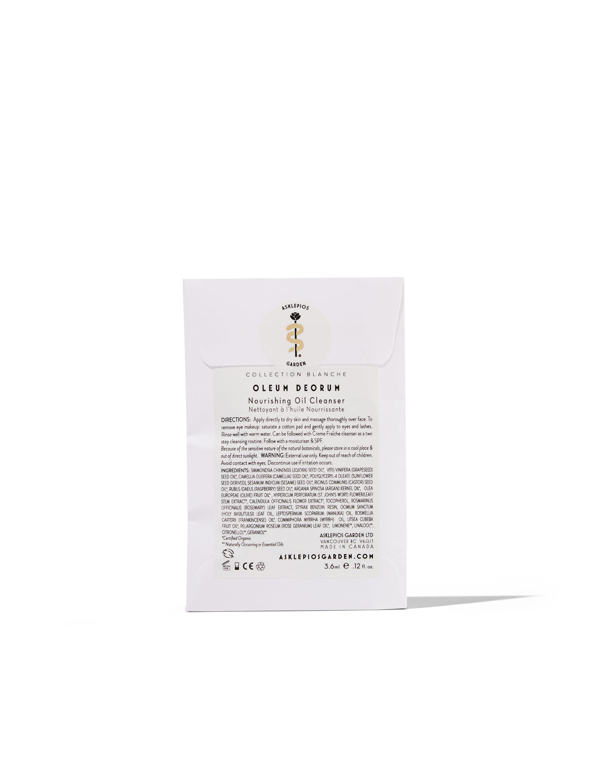 OLEUM DEORUM Sample Vial – ASKLEPIOS GARDEN